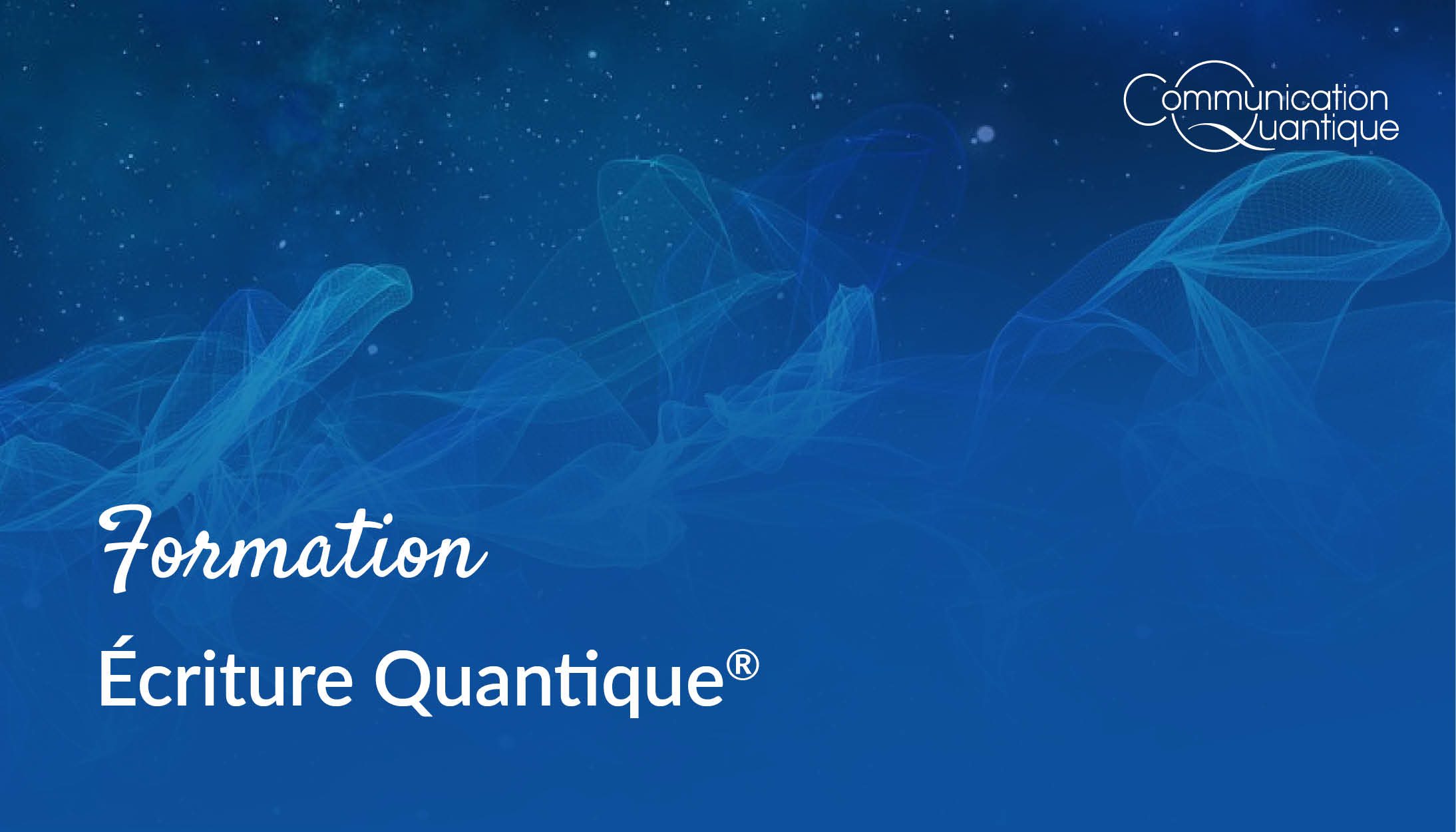 Ecriture Quantique espace d'informations